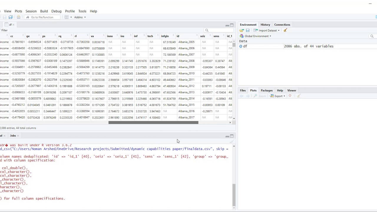 R Studio - Generating Interactive 3 Dimension (3D) - Dynamic Plots with Colors as 4th Dimension