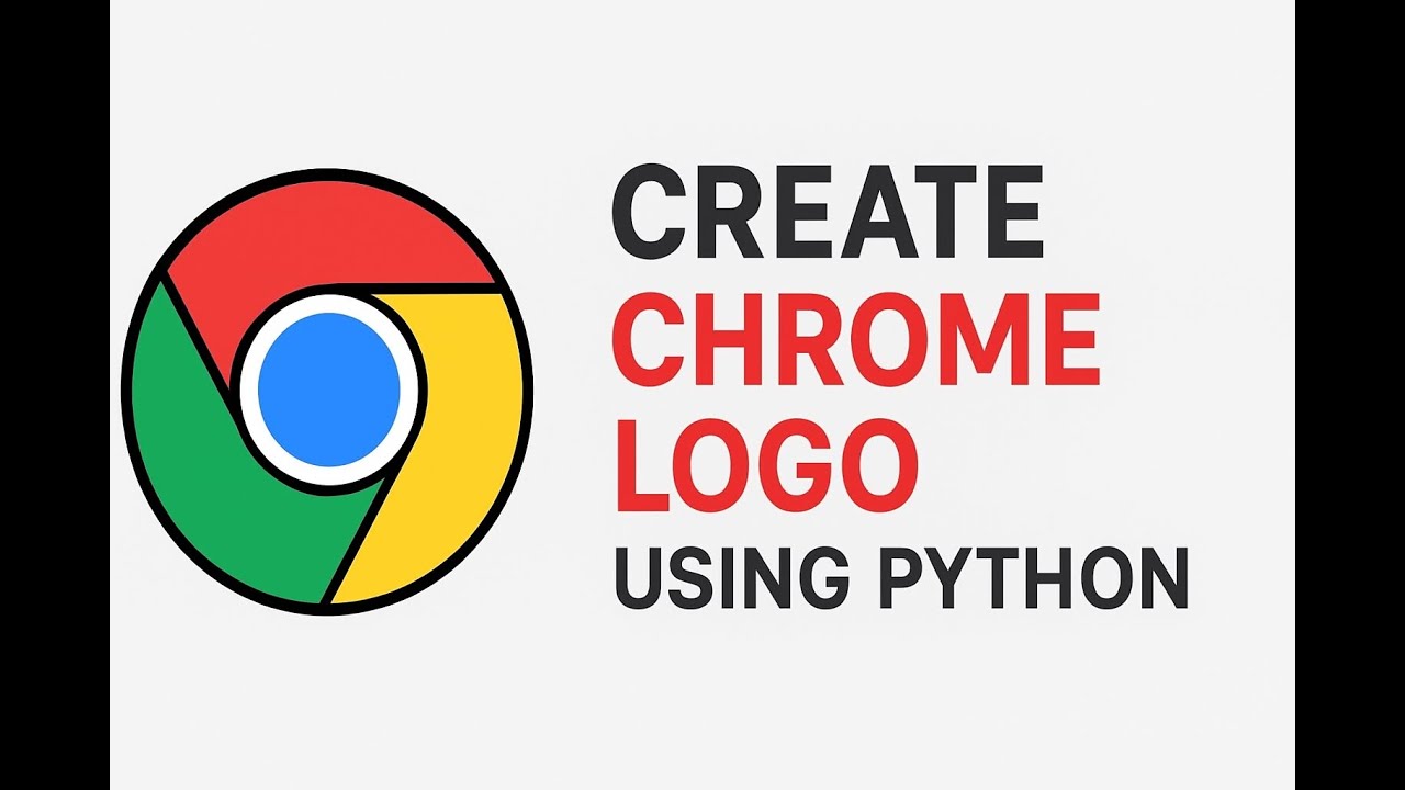 How to Create Google Chrome Logo Using Python