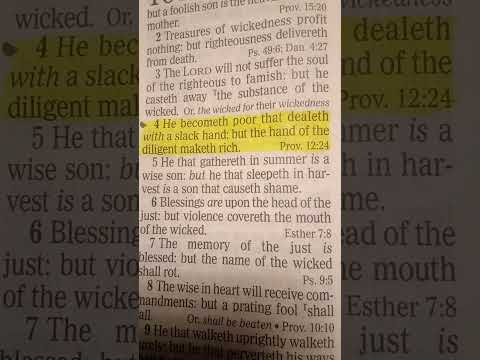 Proverbs 10:4 Work hard for God first and he we supply you the ability to work hard for others.
