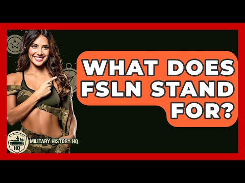 What Does FSLN Stand For? - Military History HQ