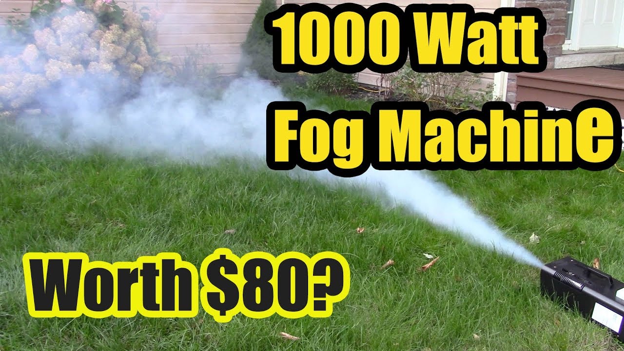 Is this 1000W Fog Machine Worth $80?
