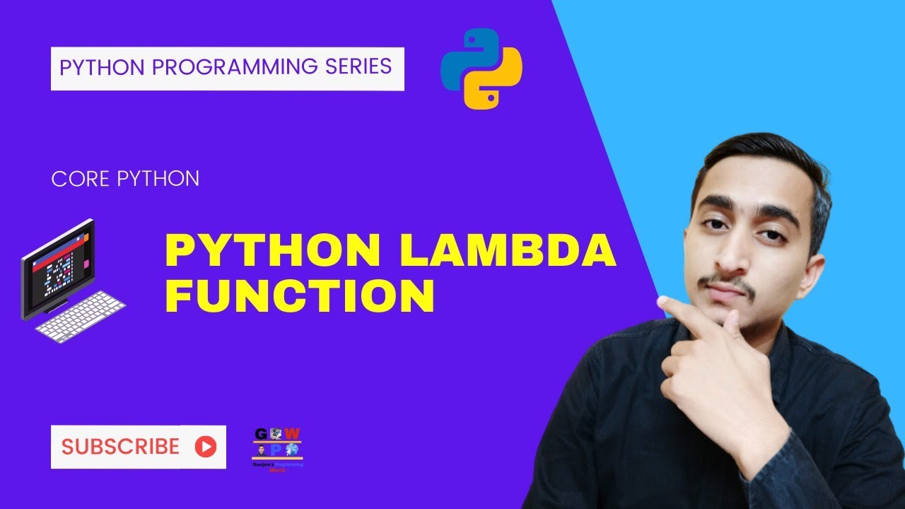 Python lambda function | Simple example | Exercise | multiple variable | Questions