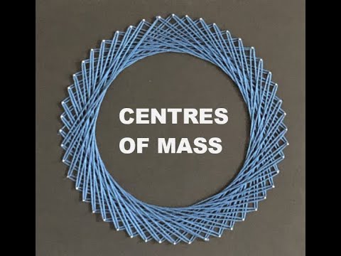 Further Mechanics - Centre of Mass examples