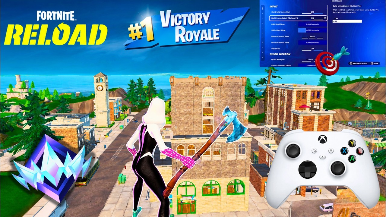 NEW BEST Controller SETTINGS + Sensitivity in Fortnite Chapter 7 (XBOX/PS4/PS5/PC)