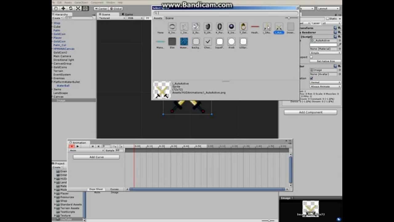 Unity 4.6 Attack Sprite Animation part 1 a