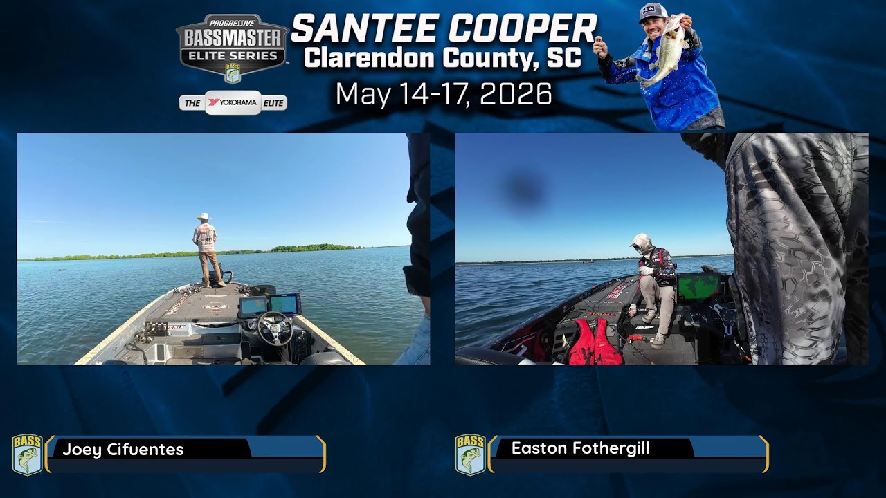 2026 BASS Cast - Yokohama Tire Bassmaster Elite Series - Santee Cooper Lakes, SC - Day 3