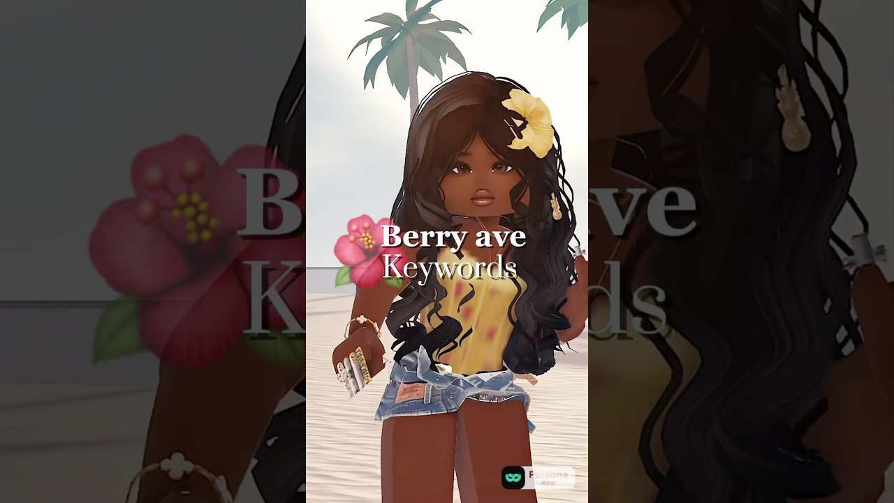 Berry ave keywords! #viralvideo #roblox #keywords  #robloxdance  #berryavenueoutfits