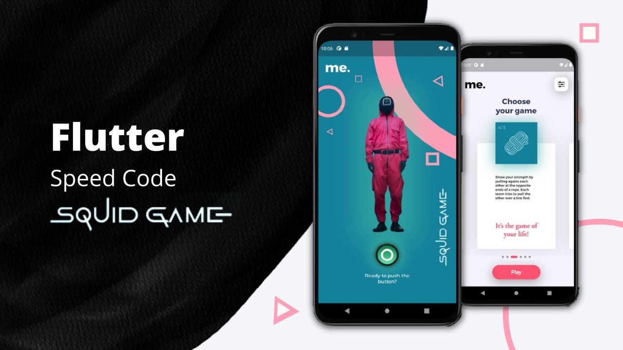 Squid Game App - Speed Code with Flutter