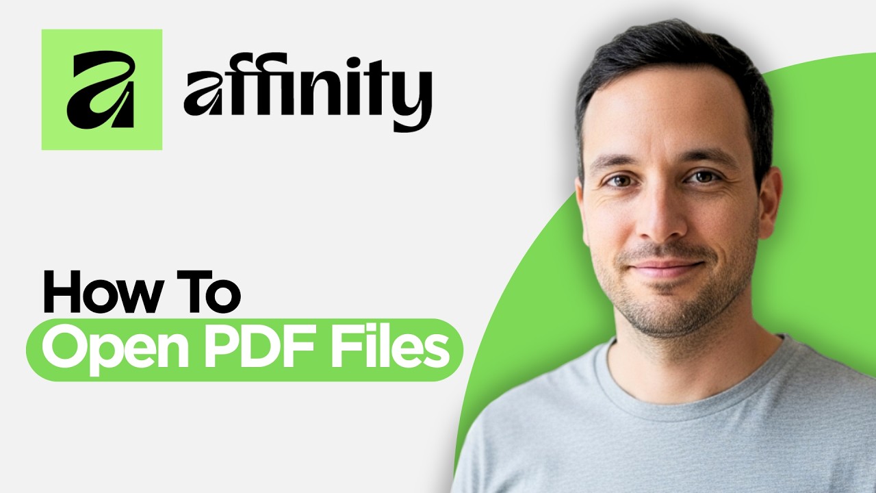 How to Open PDF Files in Affinity 3 (2026 Full Guide)