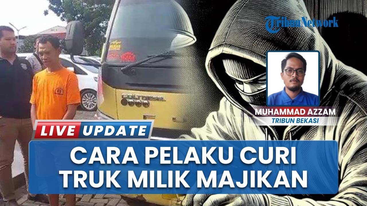 Sopir Curi Truk Mantan Majikan di Bekasi, Dibawa Kabur ke Cirebon Kini Diringkus Polisi
