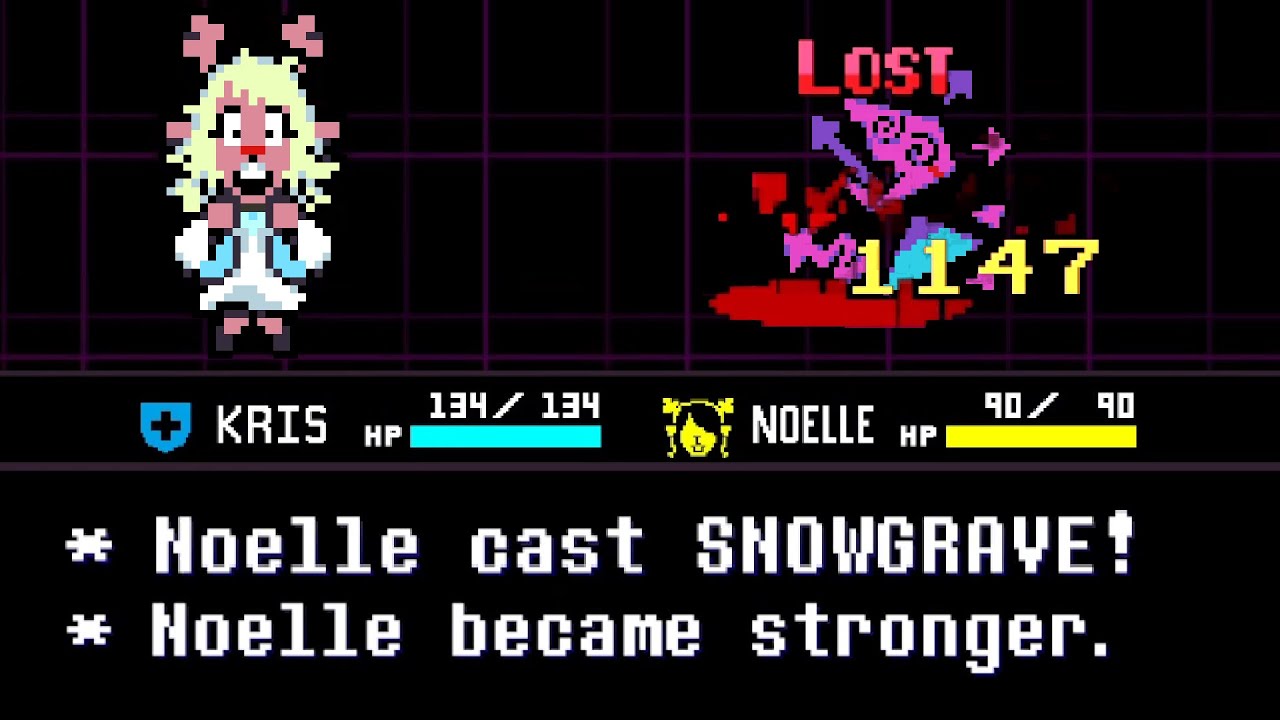 I USE Snowgrave on Normal Enemies, and It's Quite OK? [Deltarune chapter 2]