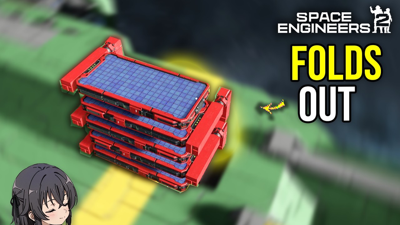Space Engineers 2 Foldable Solar Panel Array