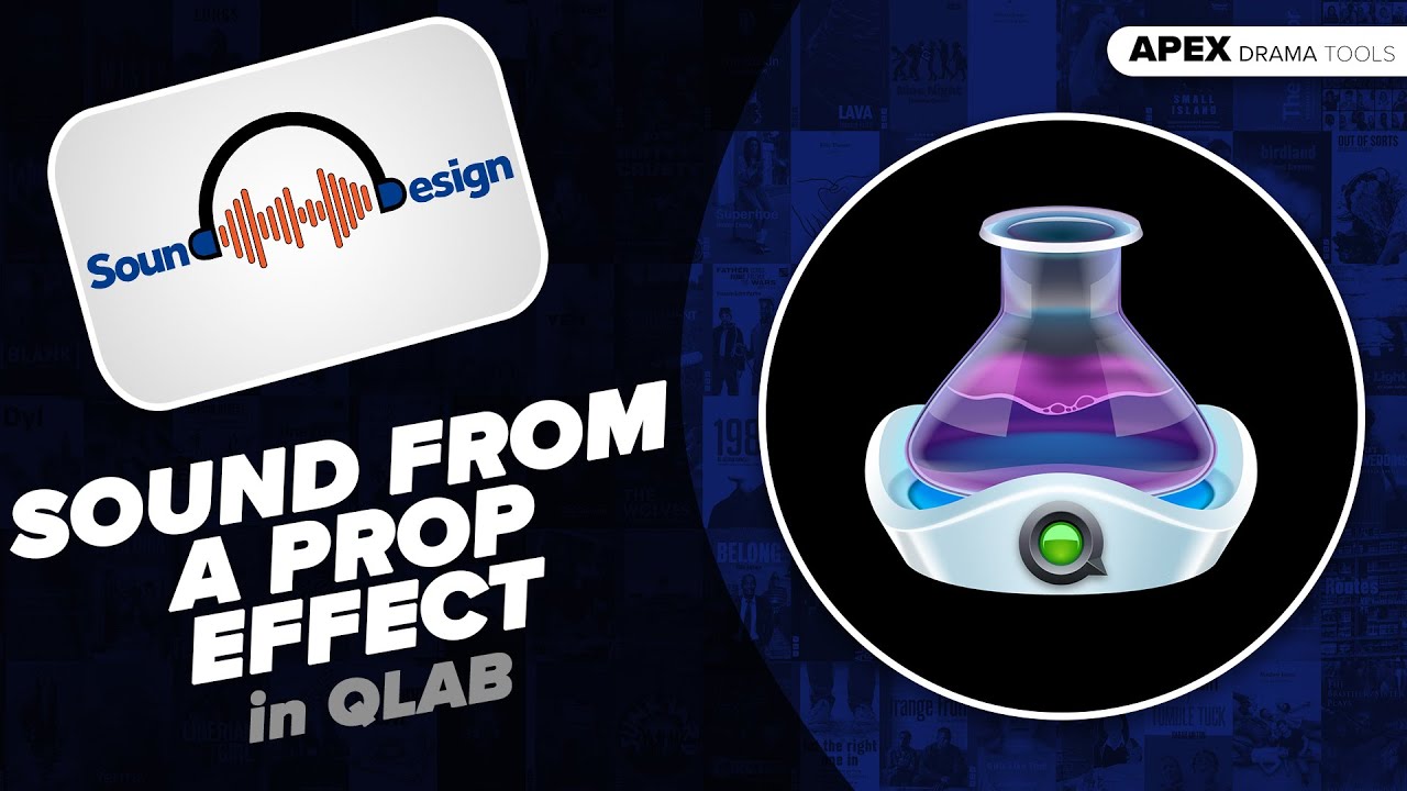 QLAB Sound From A Prop Effect