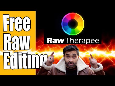 How to edit raw images from a camera free