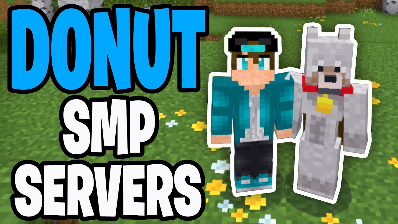Top 5 SMP Servers Like Donut SMP For Minecraft! - Java & Bedrock