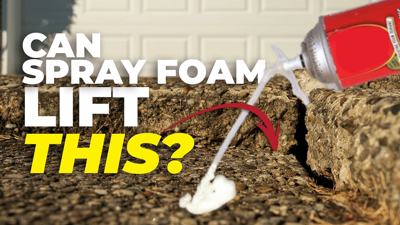 Is DIY Spray Foam Concrete Lifting Too Good to Be True?