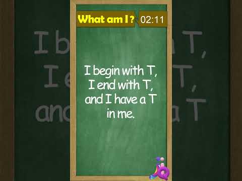 Tricky T-astic Riddle! | I Begin with T, I End with T, and I Have a T in Me" #JumpiQ