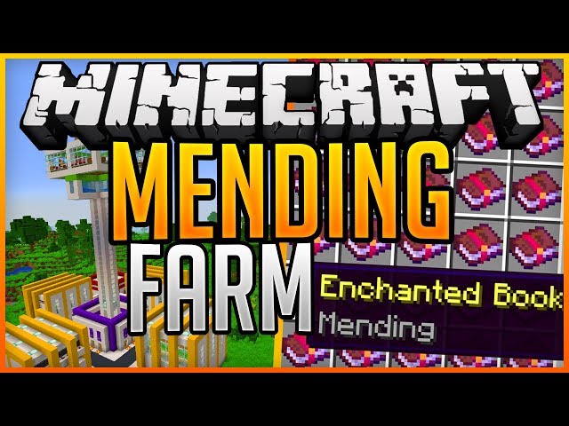 Mending Farm! Tutorial (+Download) Minecraft Map