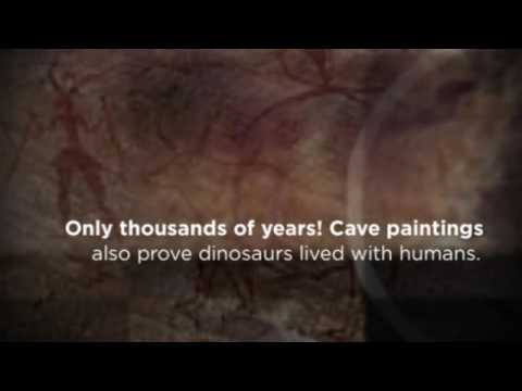 Cave Paintings Proving That Dinosaurs Lived With Humans