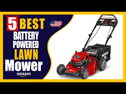 ✅Best Battery Powered Lawn Mowers 2023 | Top 5 Battery Lawn Mowers Reviews in 2022-2023