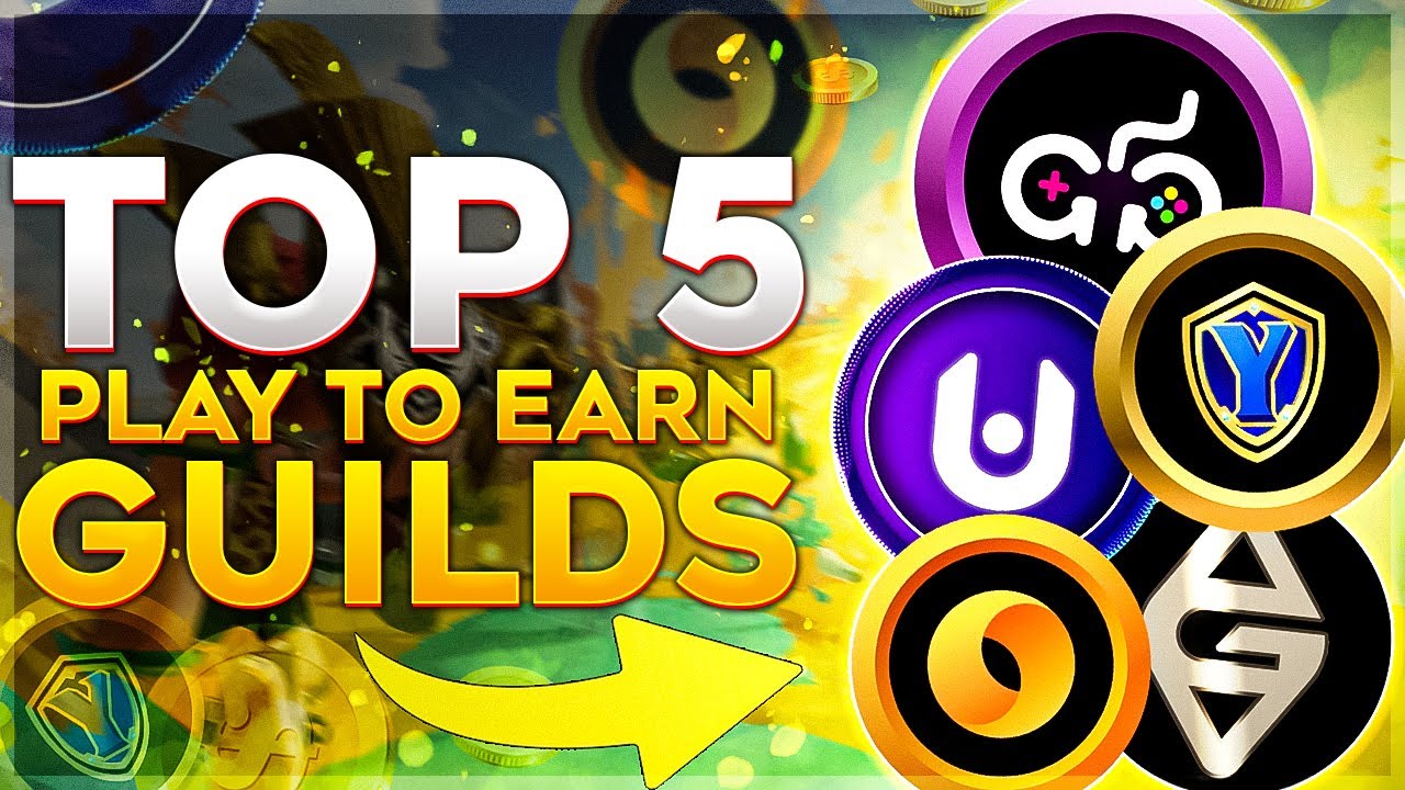 Top 5 Biggest Crypto Gaming Guilds For Play To Earn & Gamefi!!! 🎮