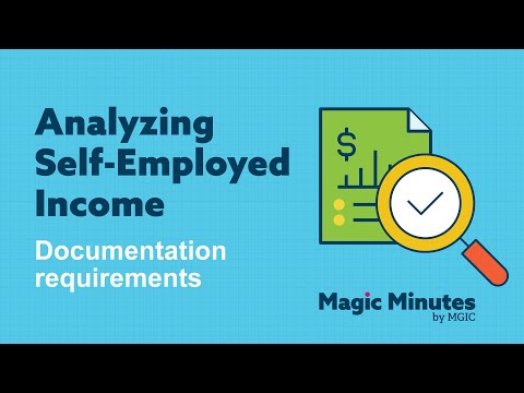 Analyzing self-employed income: Documentation requirements