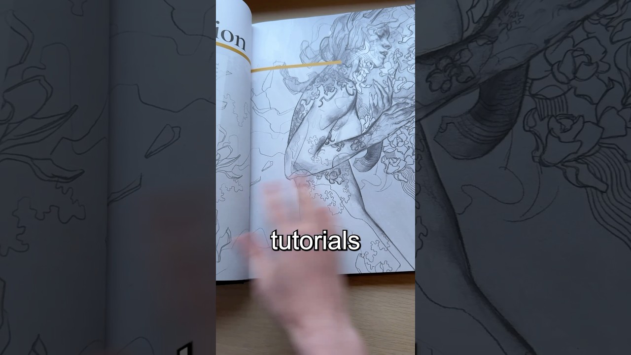 Four art books that actually helped me get better at portrait drawing #shorts #art