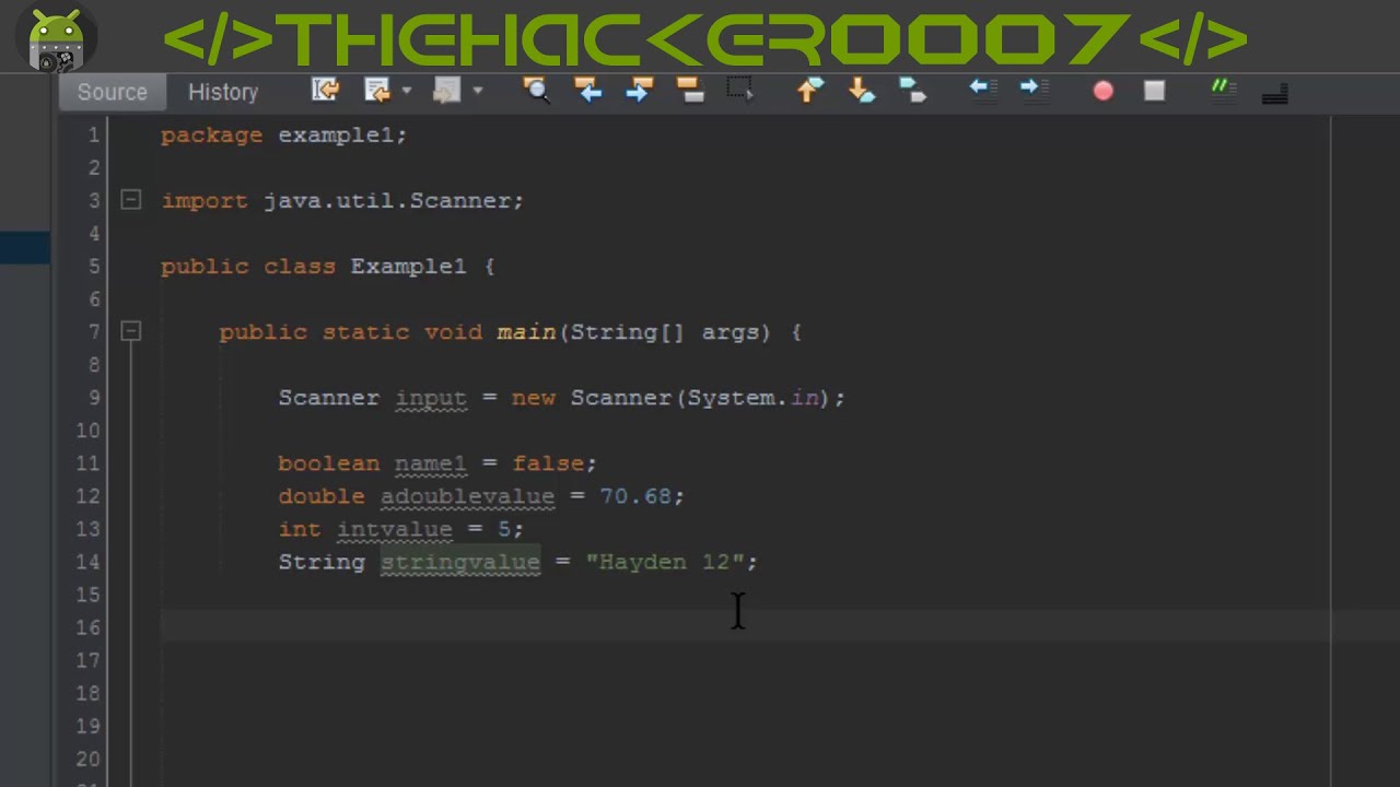 Learn to Code in Java: Ep3: Variables and Data Types
