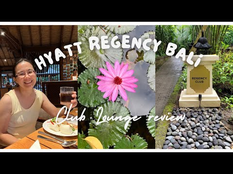 Hyatt Regency Bali Club Lounge Review