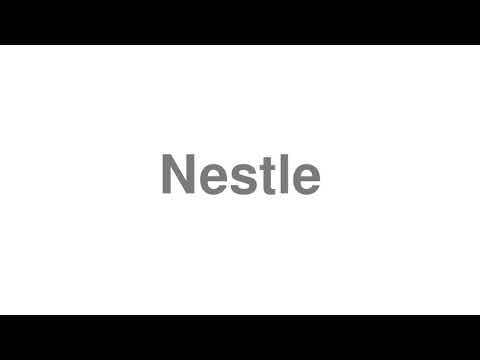 How to Pronounce "Nestle"