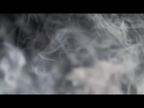 ghostly smoke texture Grey White Mist vapour like abstract design in dark background video part 5