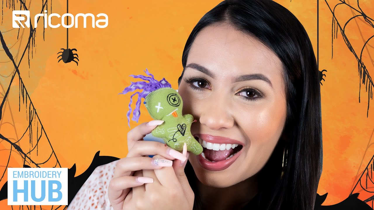 Halloween Embroidery! 👻SPOOKTACULAR IN THE HOOP DESIGN! |  (Embroidery Hub Ep95)