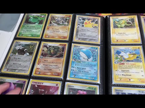 I Bought a Pokemon Binder Collection! (Delta Species and Ex Stamped!)