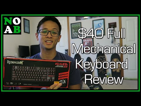 $40 Full Mechanical Keyboard - Redragon Kumara K552 Review and 5K Subs Appreciation!