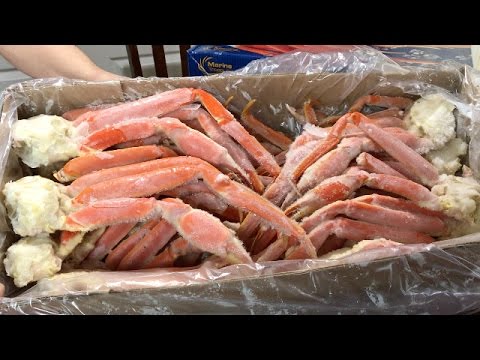 Snow Crab Legs Feast - Christmas Dinner Preview