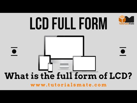LCD Full Form: What is LCD in Computer? | History | Construction | Functions | Features and more...