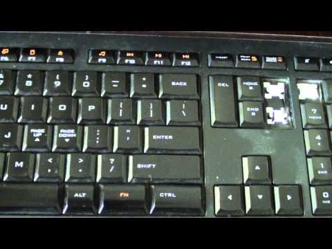 How to Enable Scroll Lock on the Logitech Keyboard