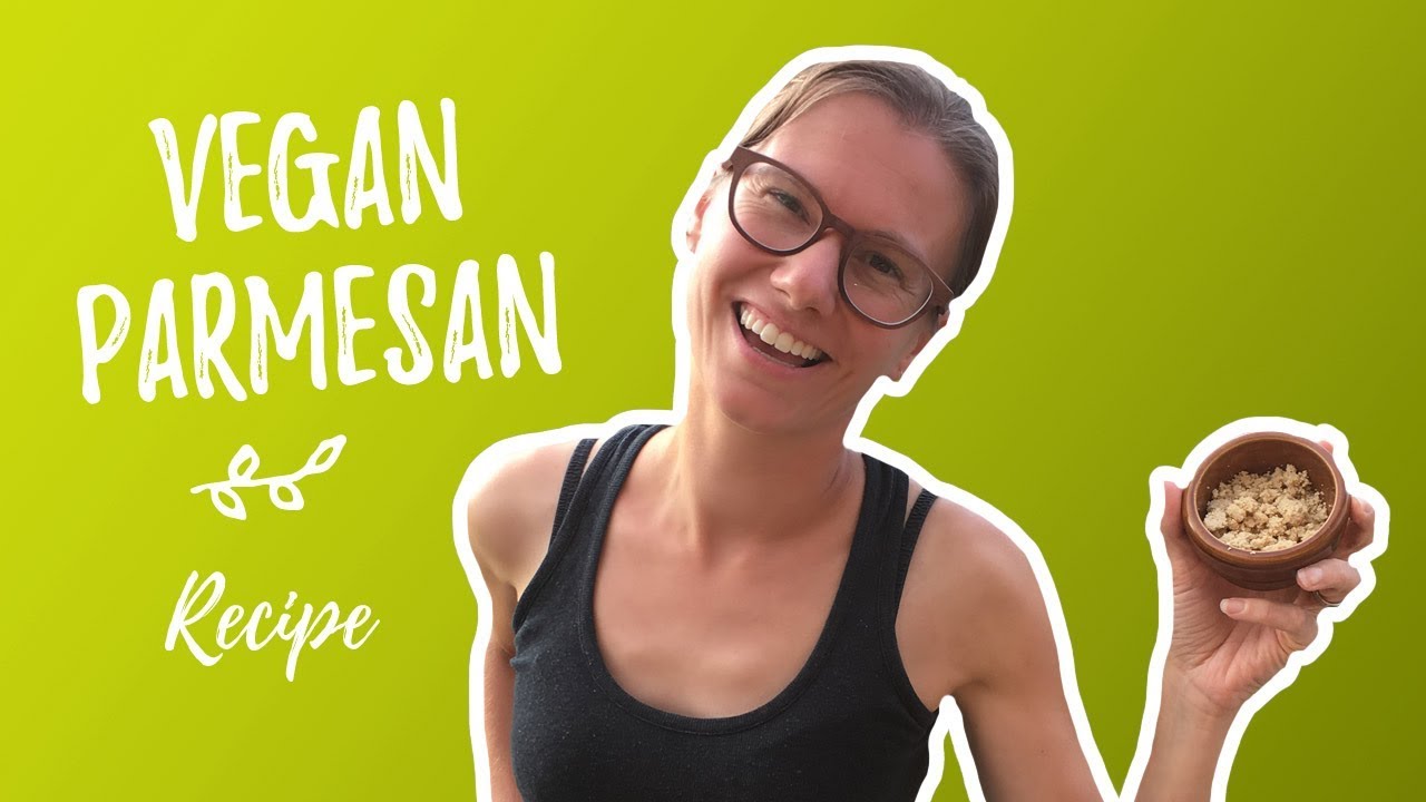 Vegan parmesan cheese recipe (dairy free)