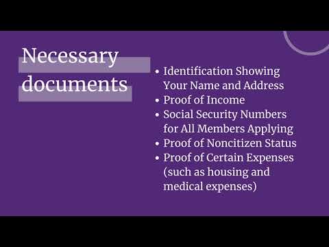How to Complete the Application for SNAP Benefits