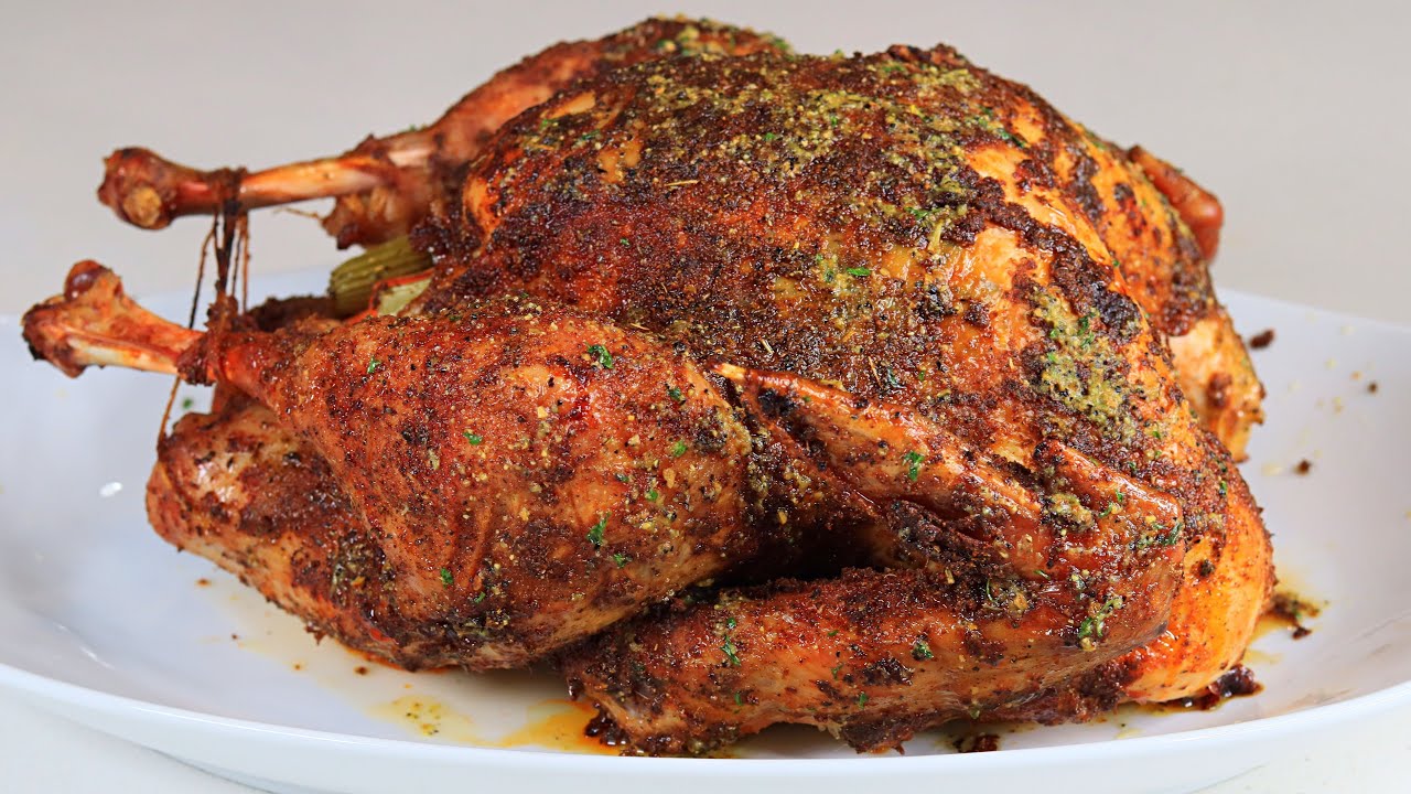 Oven Roasted Lemon Pepper Turkey Recipe