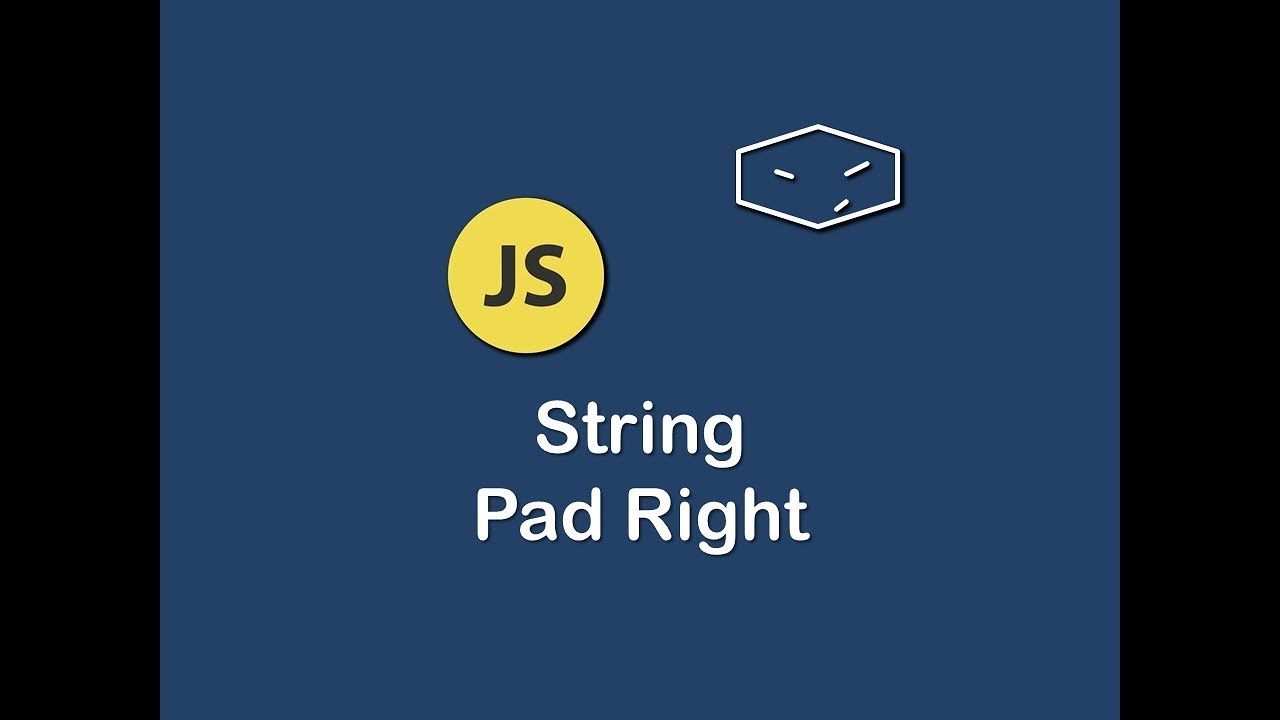 string pad right in javascript