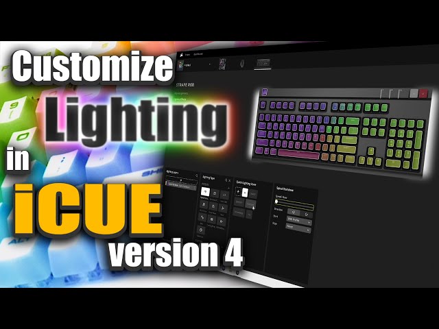 How to set up and customize in Corsair iCUE?