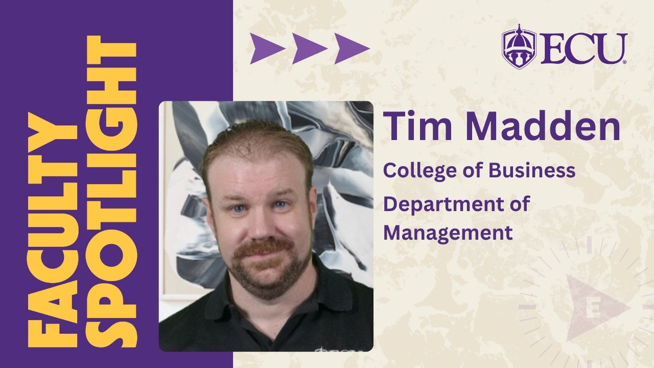 ITCS Faculty Spotlight: Tim Madden