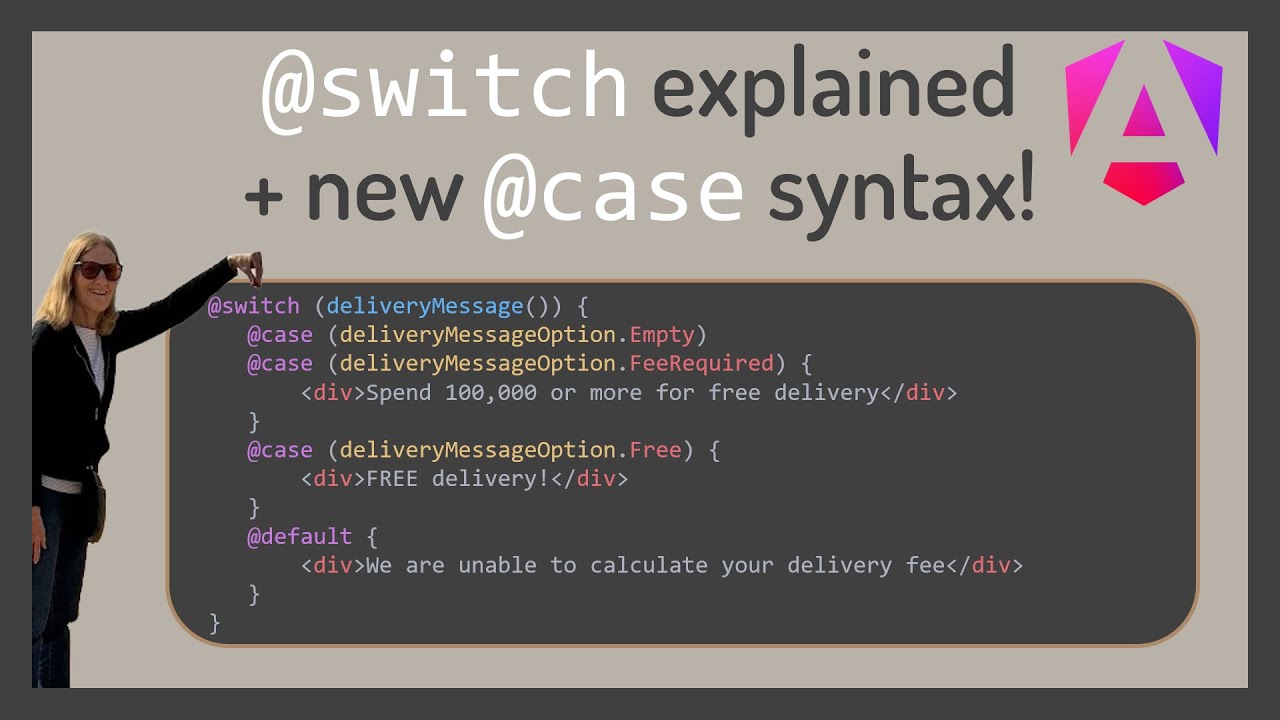 Angular @switch Template Control Flow Explained (+ New @case in v21.1)