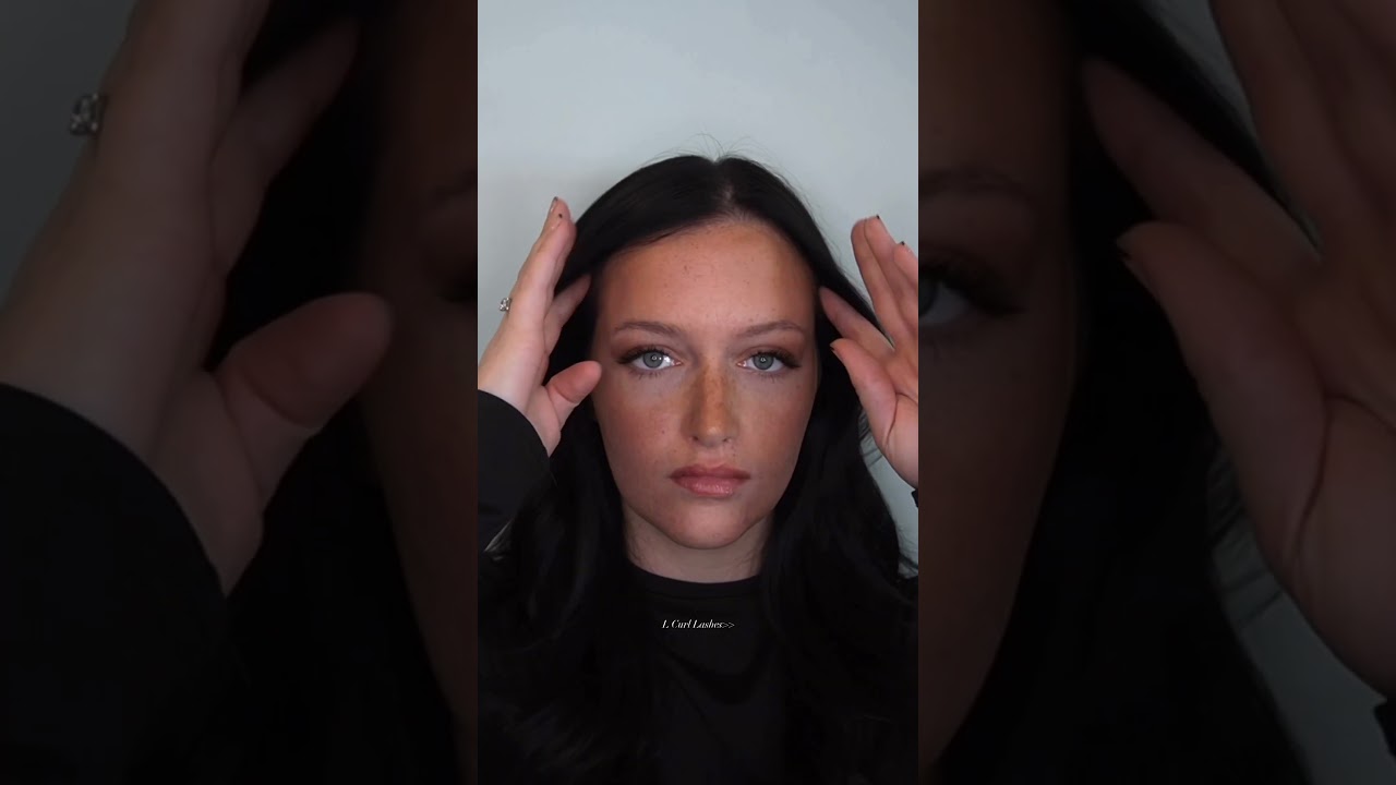 L Curl Lash Transformation