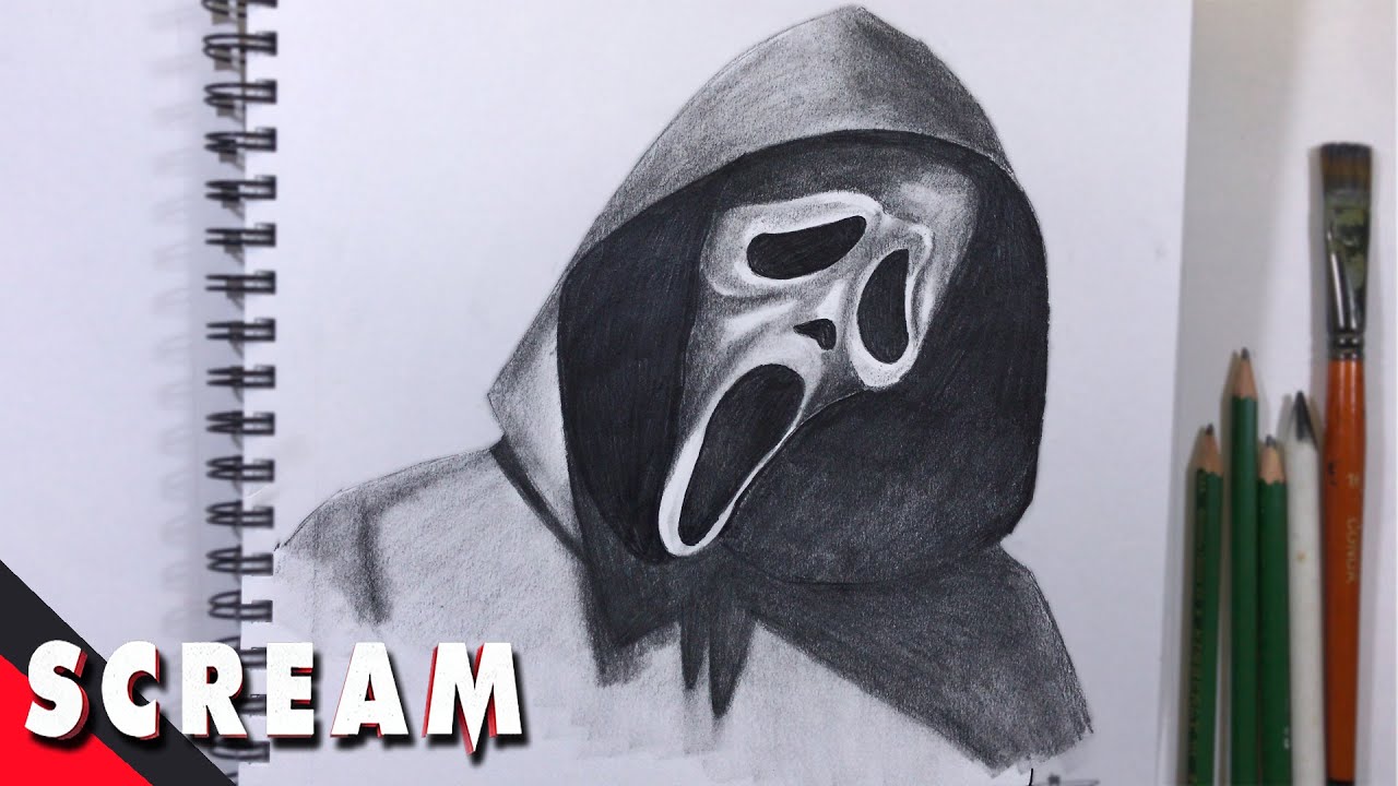 COMO DIBUJAR a GHOSTFACE De SCREAM