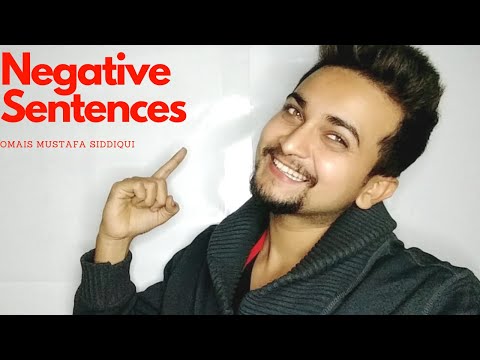 Negative sentences | Negative sentence Kya hota hai | Hindi/Urdu | English language course 2020 |