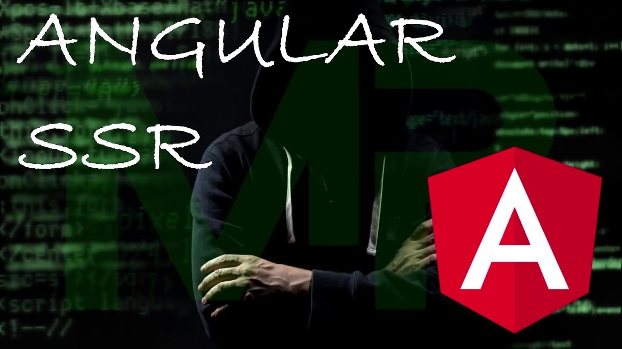 ANGULAR (8) - Server Side Rendering (SSR) #1 - BASIC SETUP