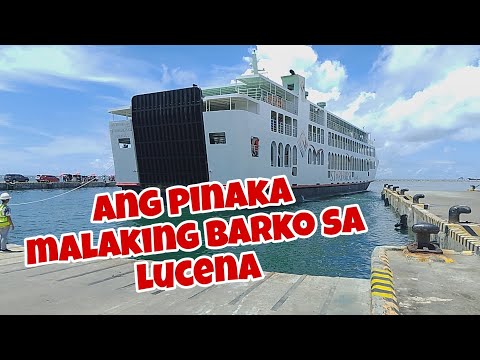 may bagong barko sa pier nang lucena,(Lucena to Masbate)#pleasesupportmychannel #jomerofficialvlogs