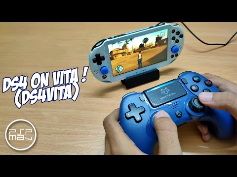 How to connect PS4 controller to a PS Vita
